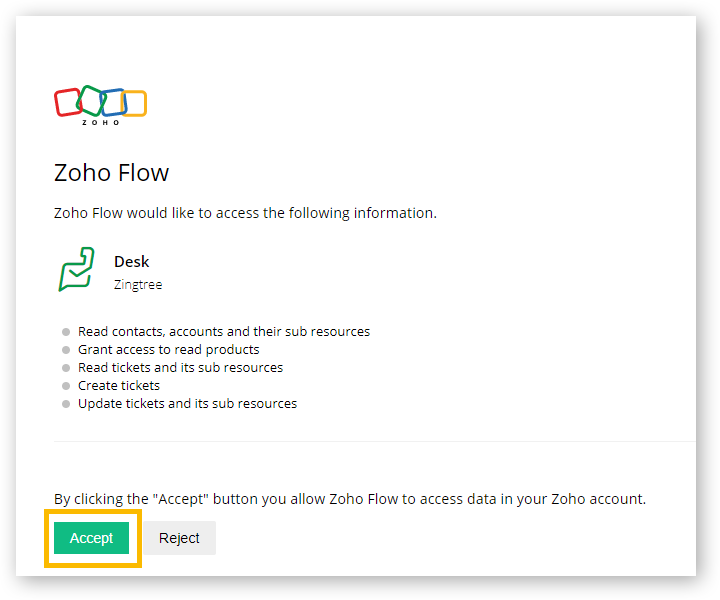 Zoho Desk Integration Setup – Zingtree Help Center