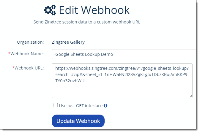 Lookup Tables – Zingtree Help Center