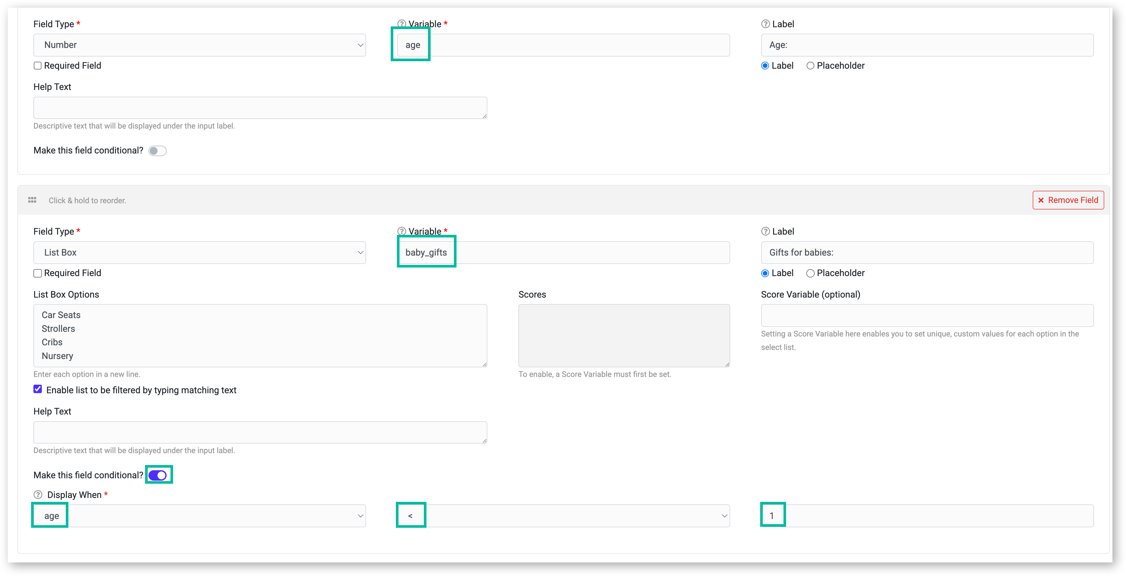 Form Fields: Workflows with Data Entry – Zingtree Help Center